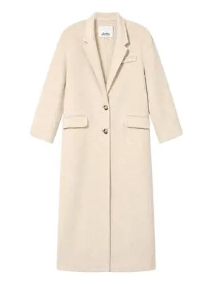Isabel Marant Étoile Clesa Wool Coat - Sand