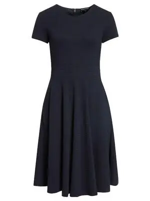 EMPORIO ARMANI Short Sleeve A-line Dress