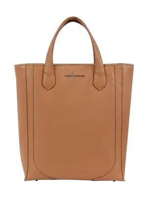 LUIS STEVEN Vertical Tote - Tan