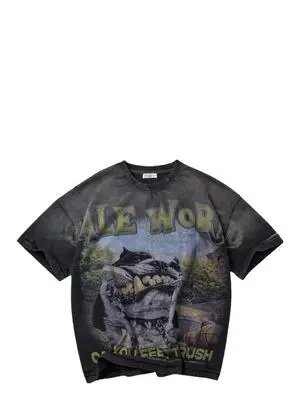 VALE FOREVER Wrecked Tee - Black