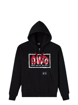 OVO X Wwe New World Order Full-zip Hoodie - Black