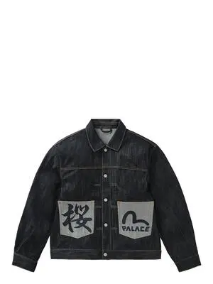 PALACE X Evisu Type 2 Denim Jacket 'indigo - Blue