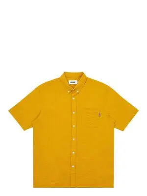 PALACE Short-sleeve Textured Shirt - Yellow