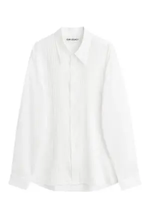 Our Legacy Pintucked Shirt - Cream