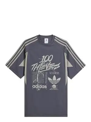 Adidas X 100t Tee 'carbon - Grey
