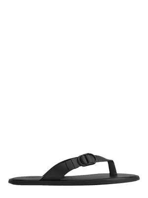 Dior Rivage Flip Flop - Black