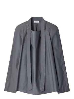 LEMAIRE Ascot Blouse - Grey