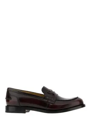 Fendi Ateneo Loafers - Red