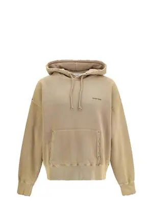 GOLDEN GOOSE Hooded Sweatshirt - Brown