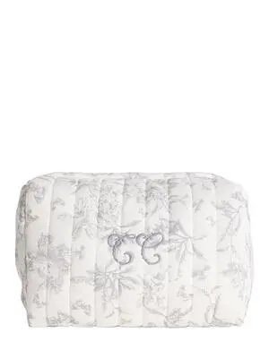 TARTINE ET CHOCOLAT Toile De Jouy Toiletry Bag - Grey