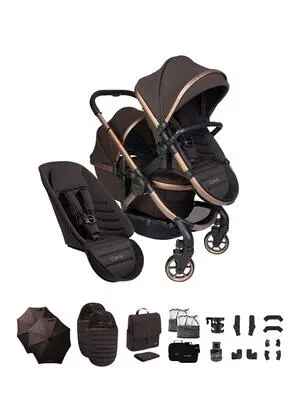 ICANDY Peach 8 Pushchair And Carrycot Set - Brown