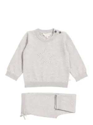 MARIE-CHANTAL Marie-Chantal Star Detail Sweater And Sweatpants Set