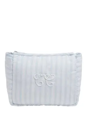 TARTINE ET CHOCOLAT Striped Changing Bag - Blue
