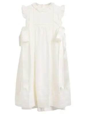 Pepa London Embroidered Christening Gown - Ivory