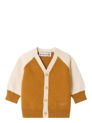 Bonpoint Cotton Cardigan - Yellow