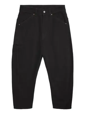 LEMAIRE Twisted Workwear Barrel Jeans - Black