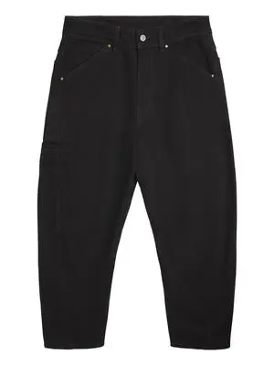 LEMAIRE Twisted Workwear Barrel Jeans - Black