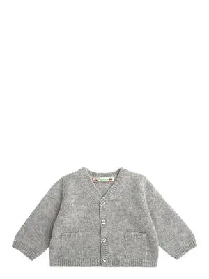 Bonpoint Cashmere Cardigan - Grey