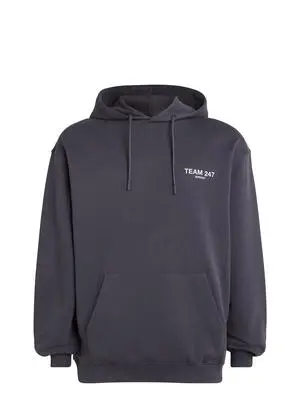 REPRESENT 247 Cotton Team 247 Hoodie - Black