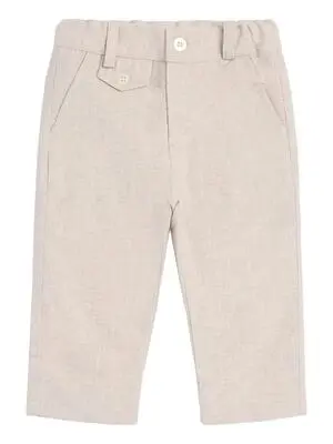 PATACHOU Straight Trousers - Beige