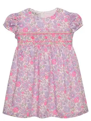 TROTTERS Cotton Floral Betsy Party Dress