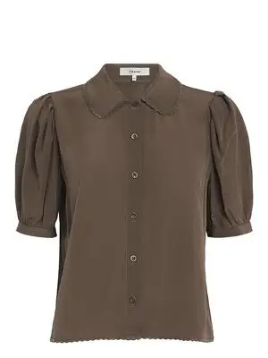 FRAME FRAME Silk The Prim Blouse