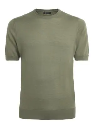 Colombo Cashmere T-shirt - Green