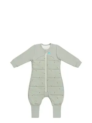 LOVE TO DREAM 2.5 Tog Stretch-cotton Bee Playsuit - Green