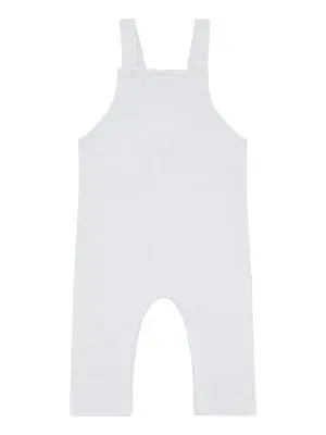 TARTINE ET CHOCOLAT Cotton Knitted Dungarees - Blue