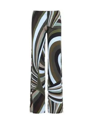 Emilio Pucci Jersey Pants - Multicolor