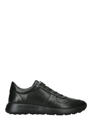 TOD'S Leather Allacciato Sneakers - Black