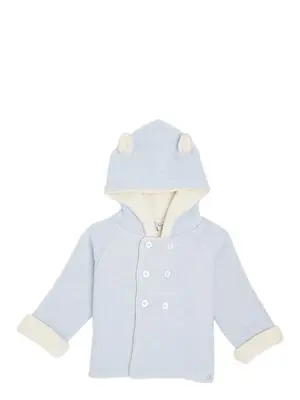 Trotters Teddy Coat - Blue