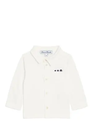 TARTINE ET CHOCOLAT Tartine Et Chocolat Cotton Embroidered Shirt