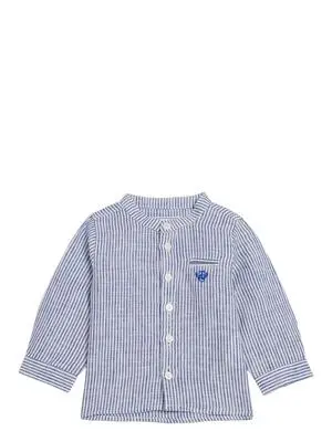 TARTINE ET CHOCOLAT Tartine Et Chocolat Linen-Cotton Stripe Shirt