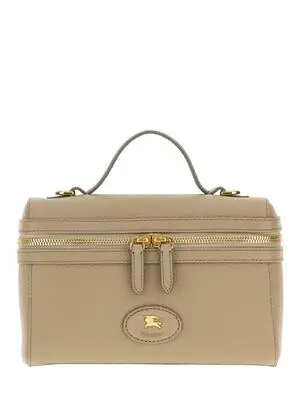 Burberry Burberry Women Dove Grey Leather Bloomsbury Handbag Gray