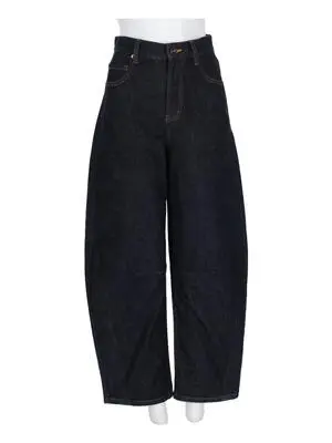 SELF-PORTRAIT Self-portrait High-Waisted Wide-Leg Jeans