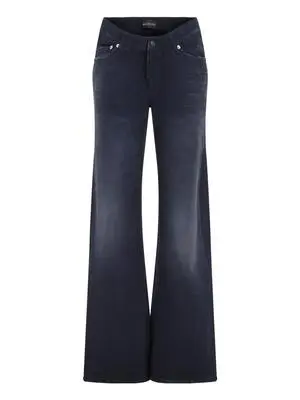 BALENCIAGA Balenciaga Curved Waist Cotton Pants