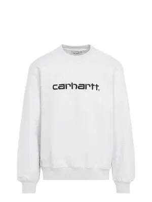 Carhartt Work In Progress Cotton Sweatshirt - Grey