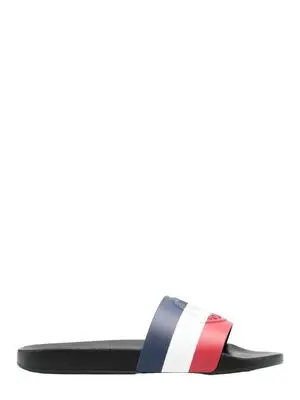 Moncler MONCLER Rubber Slide Sandals Black