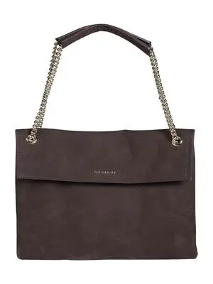 Orciani Venus Nabuk Leather Mini Shoulder Bag - Bordeaux