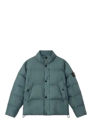 STONE ISLAND STONE ISLAND Padded Stand-Up Collar Utility Jacket With Elasticated Cuffs And Drawstring Hem