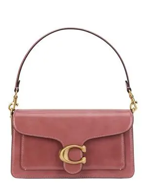 COACH COACH Tabby Mini Shoulder Handbag In Calfskin Leather Pink