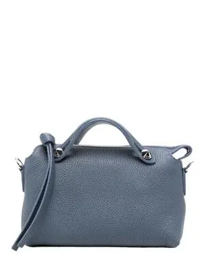 Fendi Fendi By The Way Mini Leather Handbag Blue