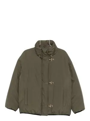 FAY 3 Ganci Padded Bomber Jacket - Green