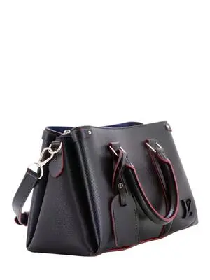 LOUIS VUITTON Soufflot Epi Leather Bb Tote Bag - Black