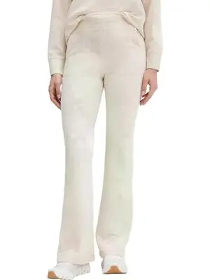 Dkny Elasticated-waist Flared Track Pants - Neutrals