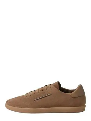 Zegna Suede Lace-up Sneakers - Brown