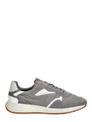 Guess Aria Logo-print Low-top Sneakers - Grey