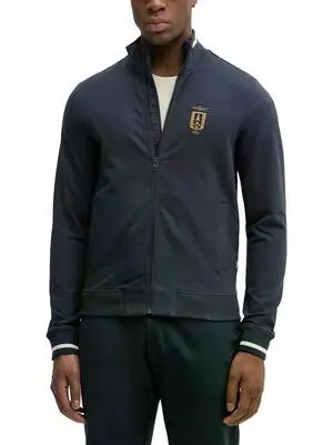 AERONAUTICA MILITARE Zip-up Sweatshirt - Blue