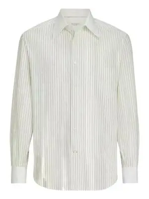 Brunello Cucinelli Striped Shirt Neutrals